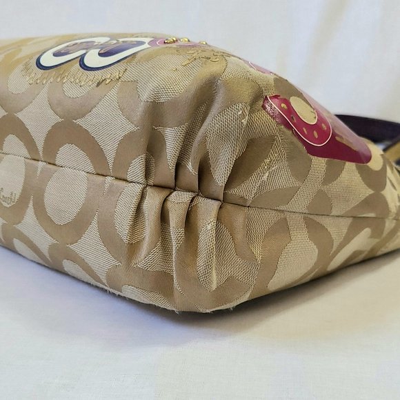 Coach | Bags | Coach Poppy Limited Edition Pop C Applique Tote | Poshmark